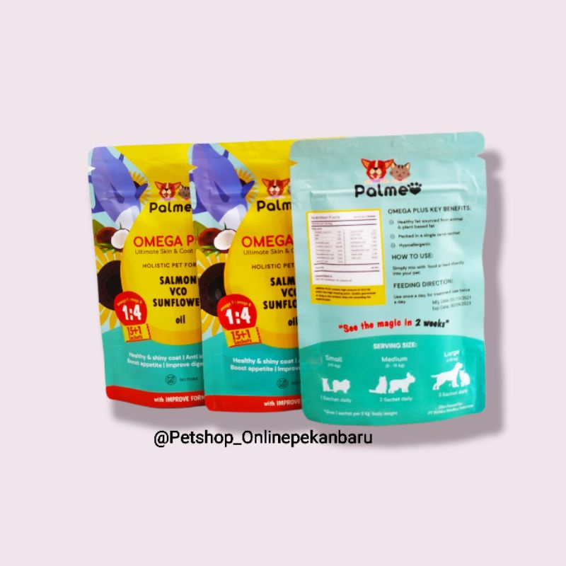 Jual Palmeo Omega Plus Sachet (15+1 Sachet) | Shopee Indonesia