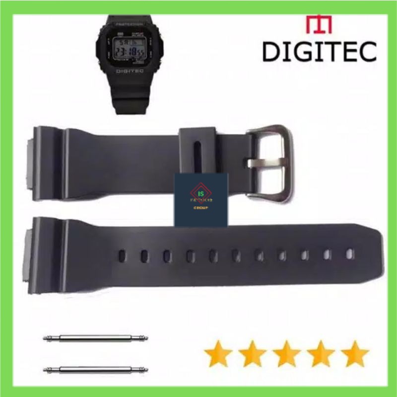 Jual Strap Tali Jam Tangan DIGITEC DG4024-T DG-4024T DG 4024 T DG4024T ...