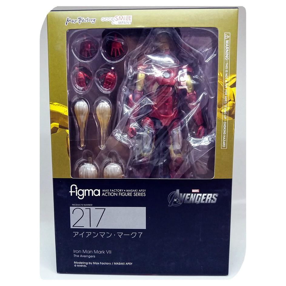 Jual NEW Original Figma Iron Man Mark VII | Shopee Indonesia