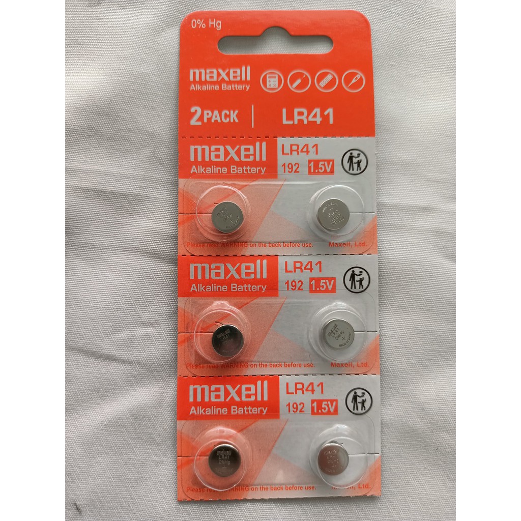 Jual Baterai/Batrei Maxell LR41/1.5V | Shopee Indonesia