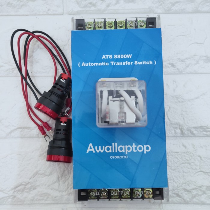 Jual ATS automatic transfer switch switching genset solar cell PLTS pln ...