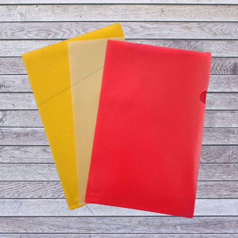 Jual Clear Folder Map L Map Plastik Organizer Dokumen F4 | Shopee Indonesia