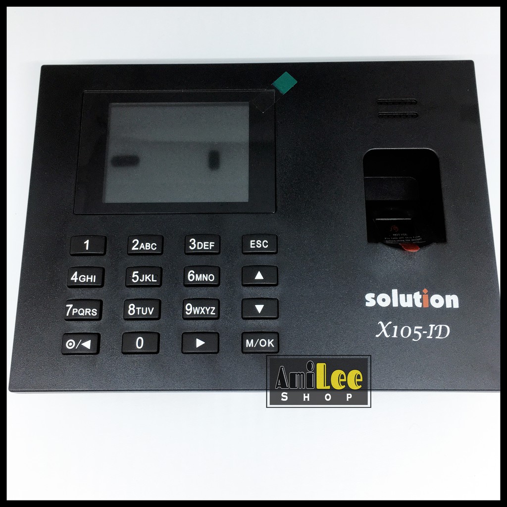 Jual MESIN ABSENSI FINGERPRINT X105 MESIN ABSENSI SOLUTION X105 ...