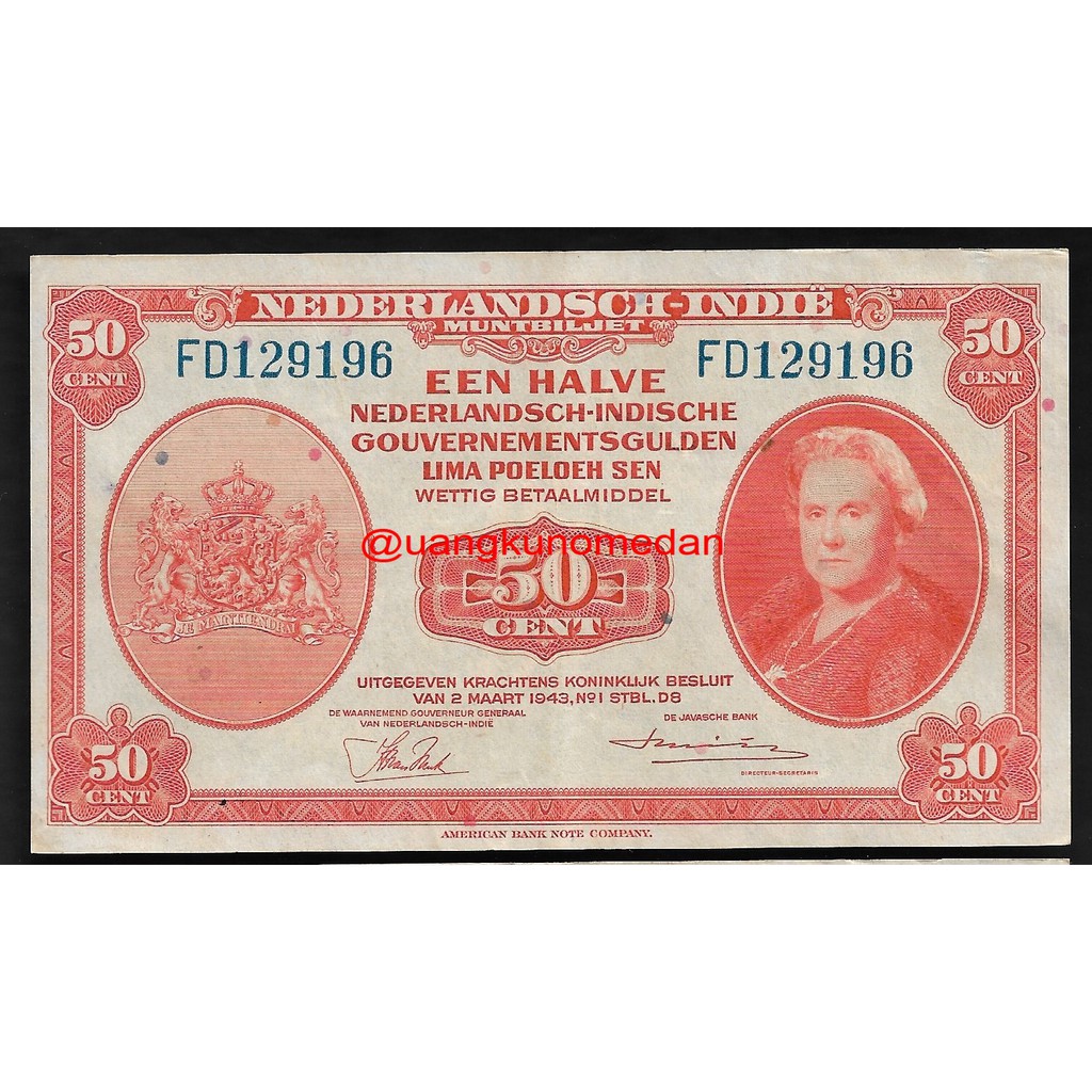 Jual Uang Kuno 50 Cent Gulden NICA | Shopee Indonesia