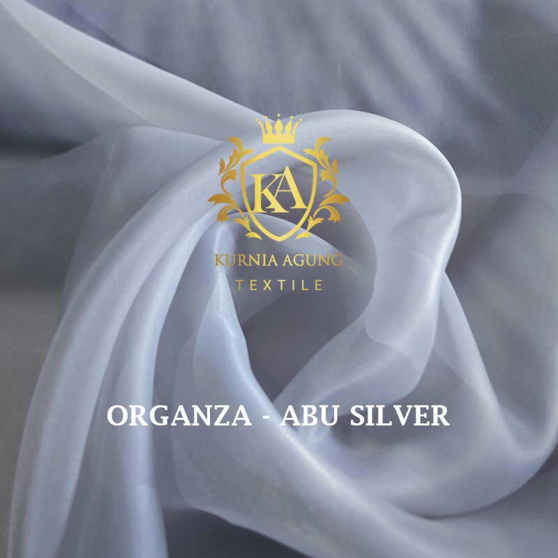 Jual Kain Satin Organza Polos Premium Silk Kaca Per ROLL Lebar 150cm ...