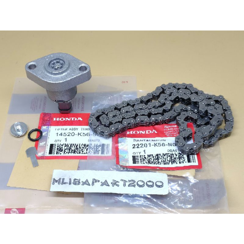 Jual Rantai Keteng K56 ORI Thailand+Stelan Keteng STD K56 CB150R New ...