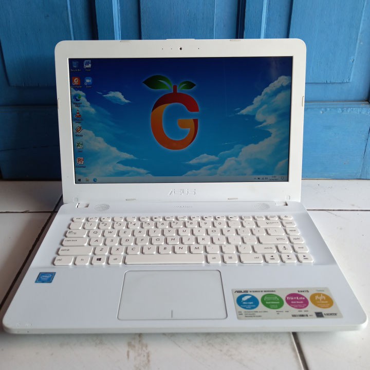 Jual Asus X441S Warna Putih White SSD 128GB RAM 4GB Intel Windows 10 ...