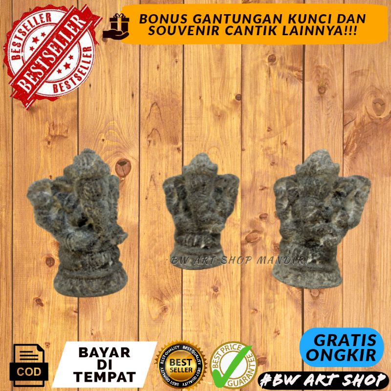 Jual PATUNG GANESHA KRUCIL | PATUNG GANESHA MINI BATU | DEKORASI ...