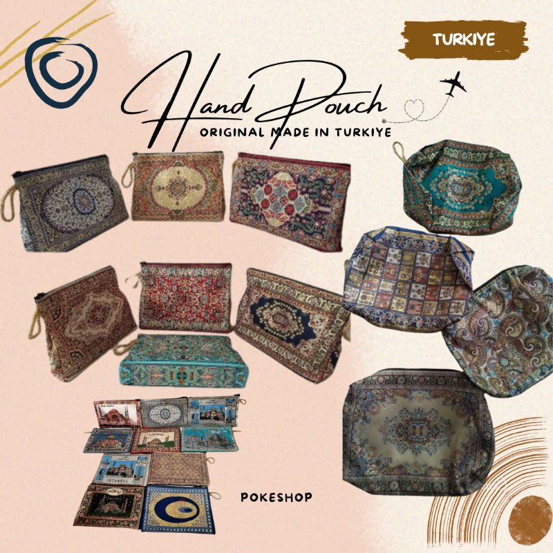 Jual Dompet Pouch Turki Ready - Koleksi Khas Hand Made in Turki 100% ...