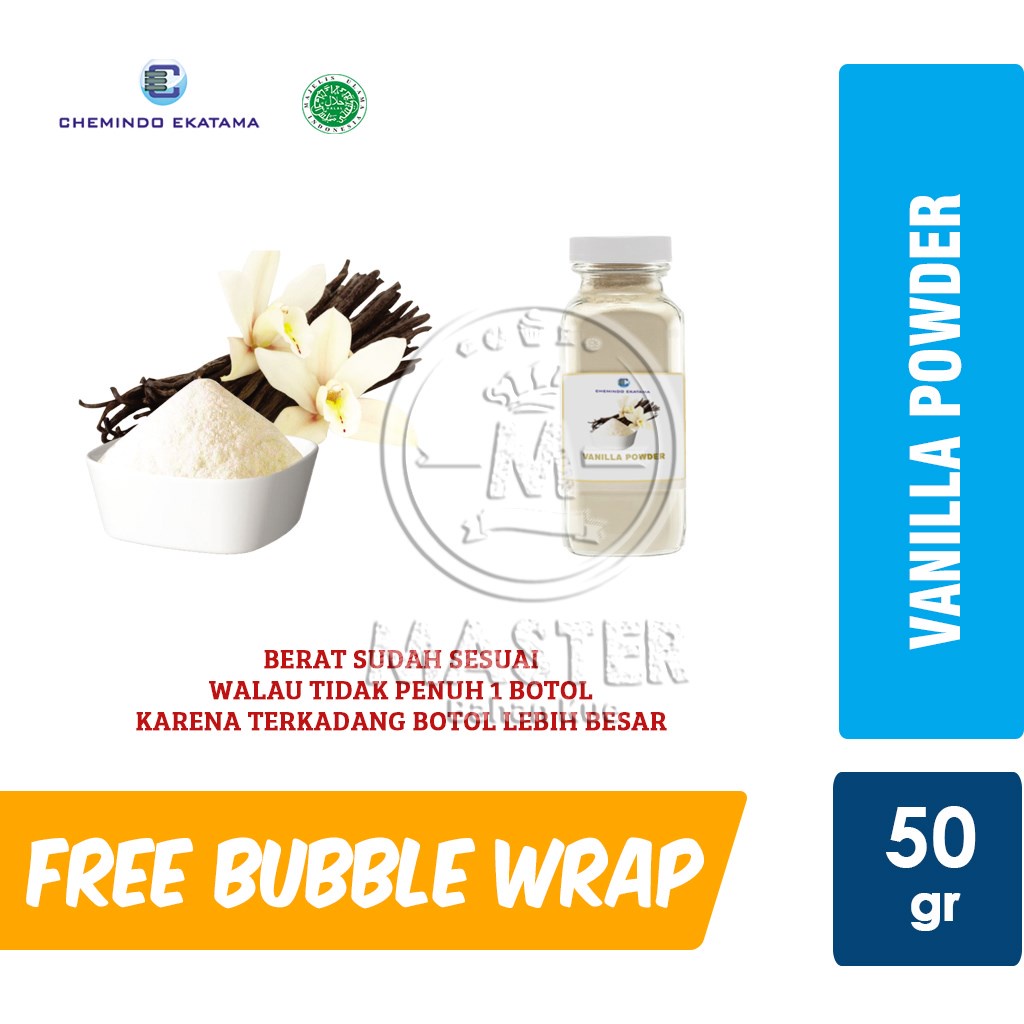 Jual Vanilla Powder / Bubuk Vanili [Botol 50gr] | Shopee Indonesia