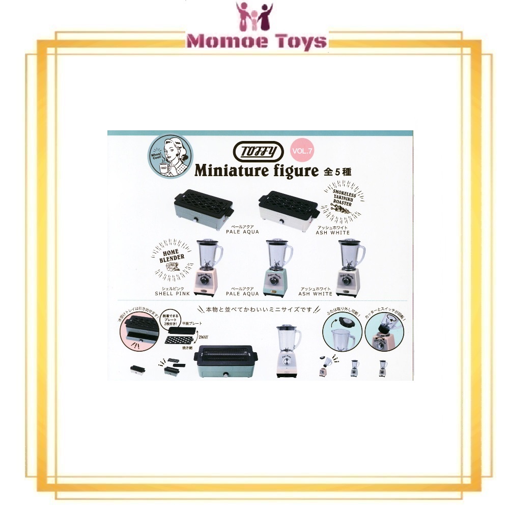 Jual Gacha-Gacha Miniatures Toffy Miniature Figure vol.7 Set of 5 Original Gashapon Capsule Toys ...