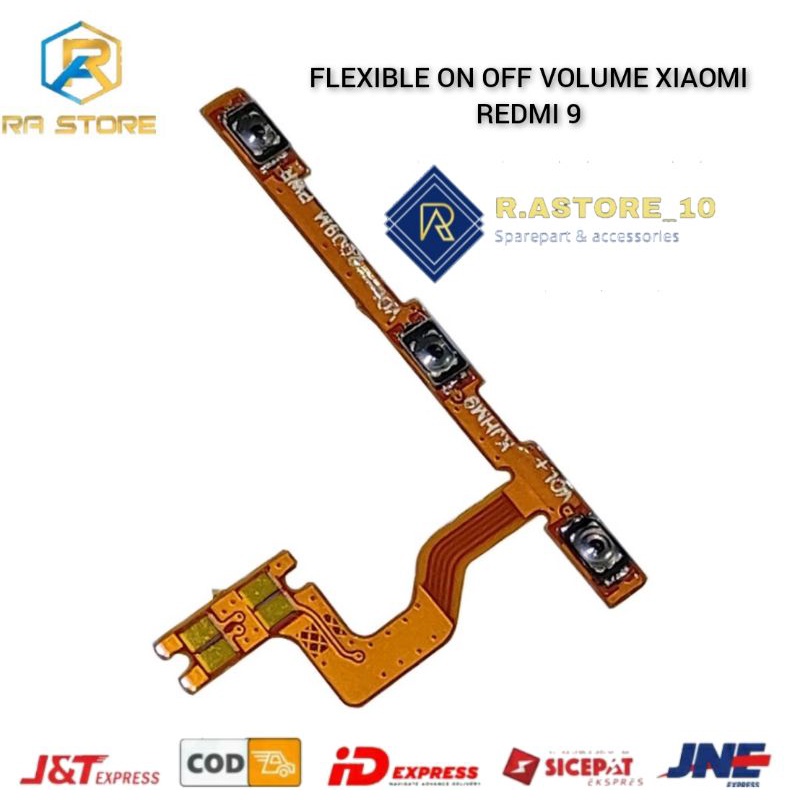 Jual Xiaomi Redmi 9 | Flexible Flexibel on off Volume XIAOMI REDMI 9 ...