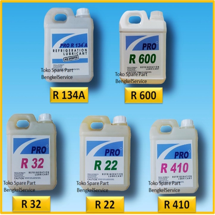 Jual Oli Kompresor Ac dan Kulkas Oli R22 R32 R410 R134a R600 | Shopee ...
