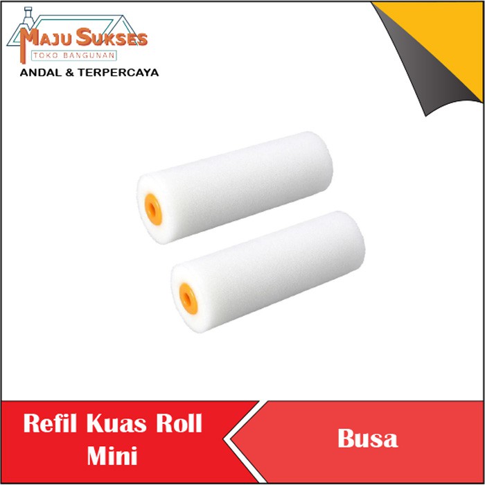 Jual Refill Refil Kuas Roll kapal Busa 4 Inchi TMS | Shopee Indonesia