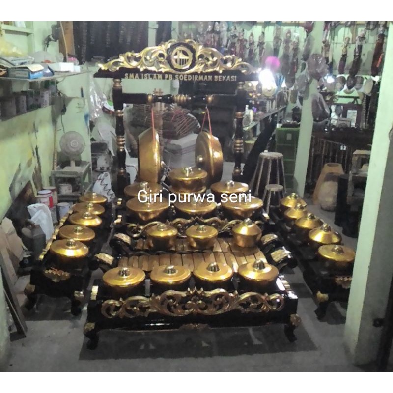 Jual Gamelan Degung Bokor Penclon Besi Campur Kuningan | Shopee Indonesia