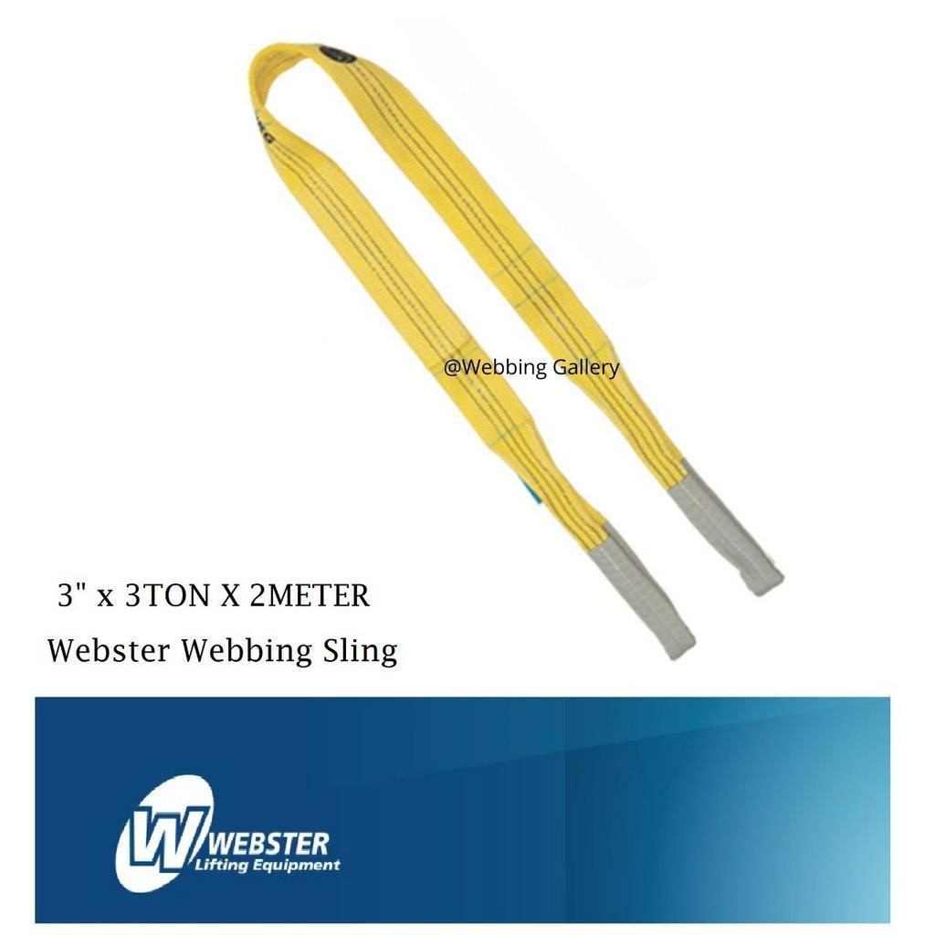 Jual Webster webbing sling 3" x 3ton x 2meter | Shopee Indonesia