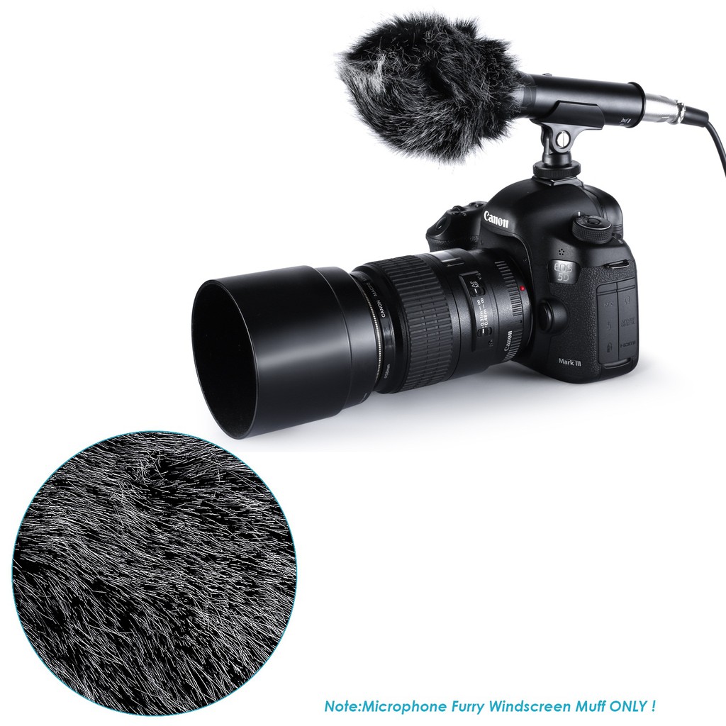 Jual Bulu Mic / Windshield Mic Fur Mic109 for Takstar-SGC698 panjang ...