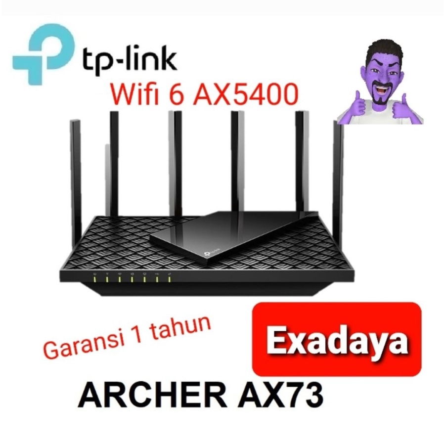 Jual Tp-link Archer AX73 , AX5400 Wifi 6 Wireless Router Tplink AX 73 AX 5400 | Shopee Indonesia
