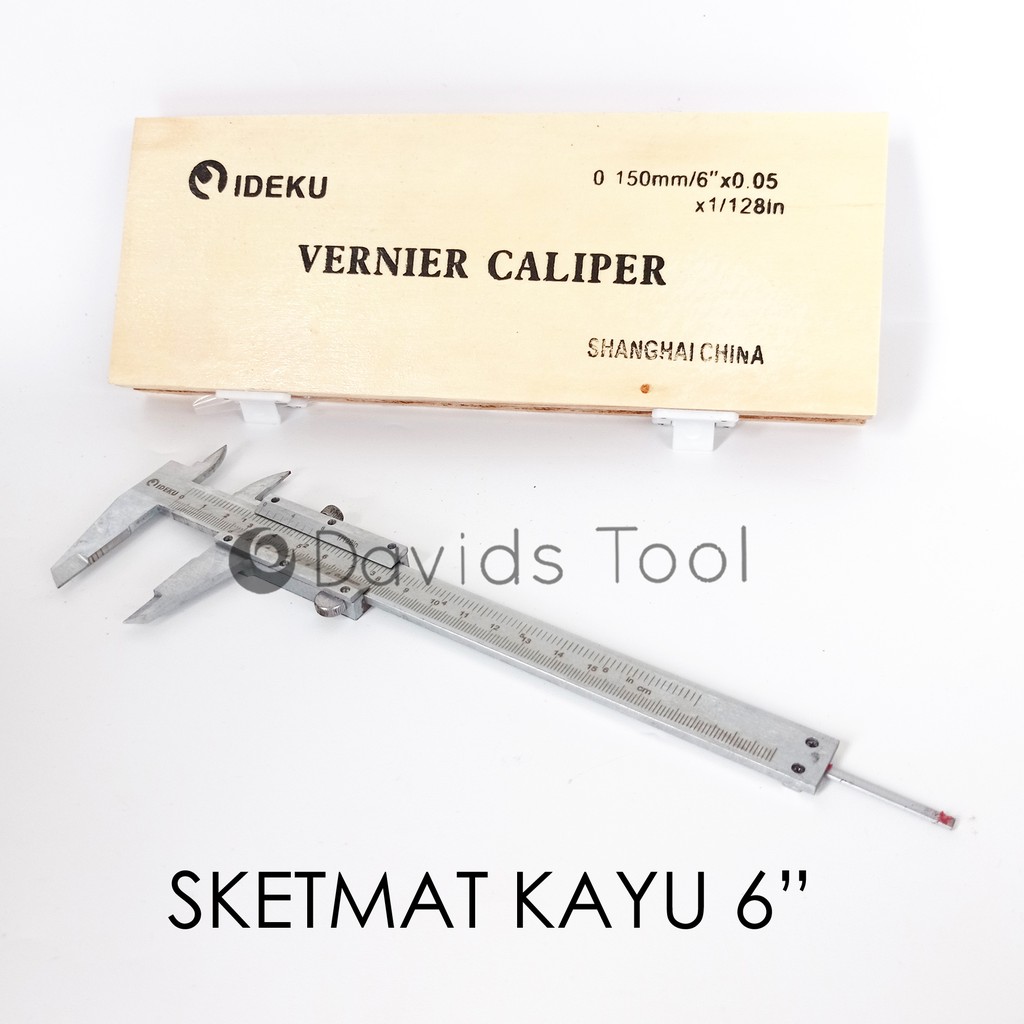 Jual Sigmat Jangka Sorong Sketmat Vernier Caliper 6 Inch | Shopee Indonesia
