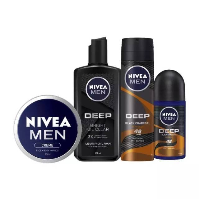Jual Paket NIVEA Men 4 | Shopee Indonesia