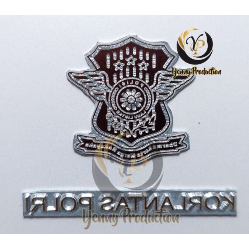 Jual cetakan emboss logo korlantas tebal 3mm | Shopee Indonesia