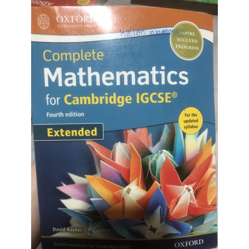 Jual BUKU MATHEMATICS FOR CAMBRIDGE IGCSE 4th edition | Shopee Indonesia