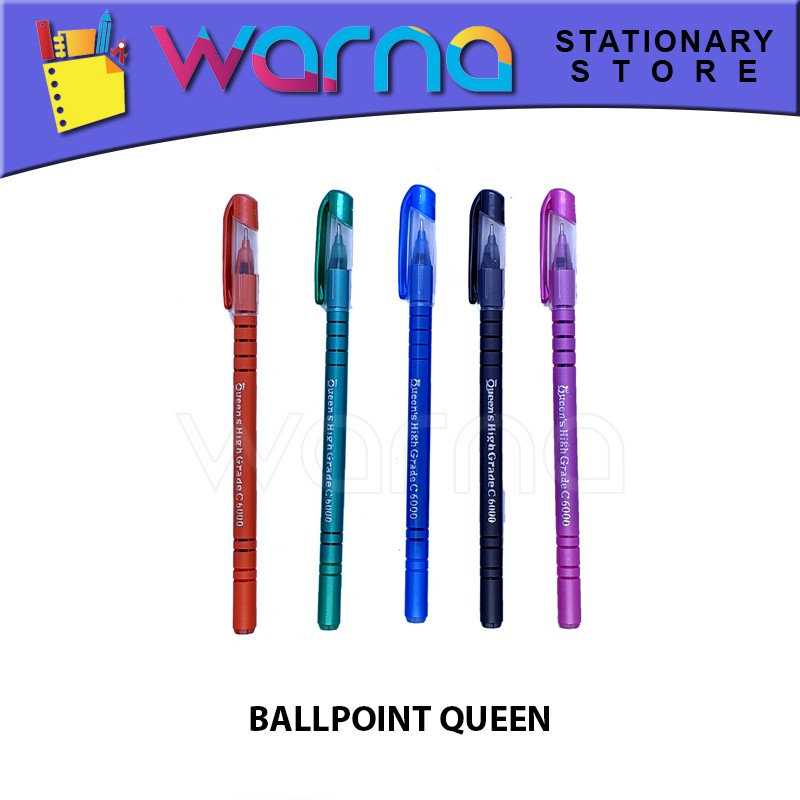 Jual PEN PULPEN BOLPEN BALLPOINT QUEEN | Shopee Indonesia