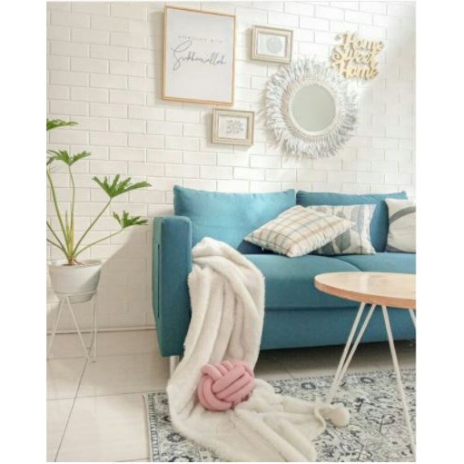 Jual BATA FOAM PUTIH POLOS | BRICK FOAM PUTIH POLOS | Shopee Indonesia