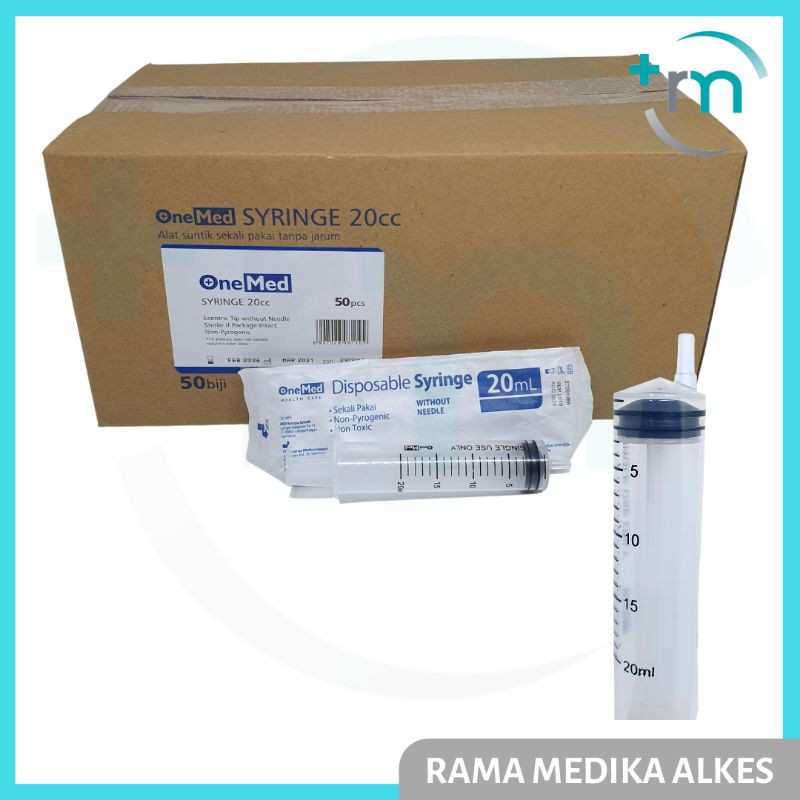 Jual Spuit 20 cc | 20cc Eccentric Tip / lubang samping (harga per pcs ...