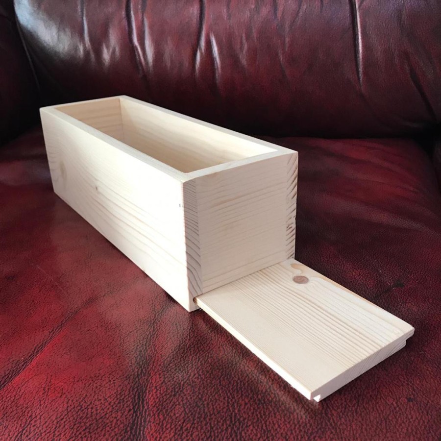 Jual Wood Soap Mold with Slider, pine wood. Cetakan sabun dengan slider | Shopee Indonesia