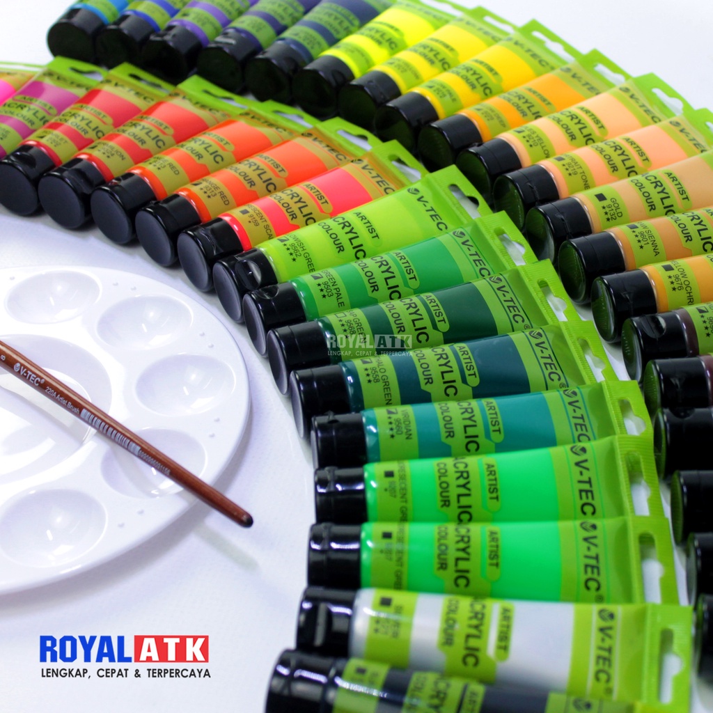 Jual TERMURAH Cat Akrilik Vtec 35 ml Acrylic Paint Colour VT-930A VT ...