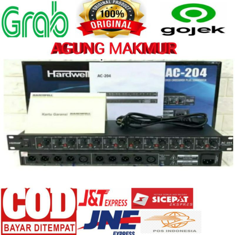 Jual Crossover Hardwell AC 204 Plus Subwoofer 4 Way Original | Shopee ...