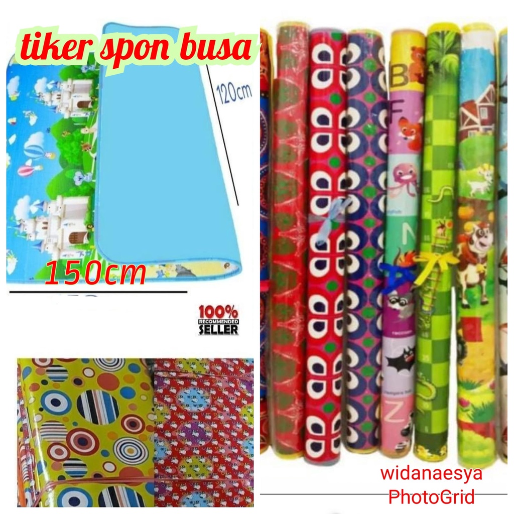 Jual Karpet Spons Karakter - Tiker Spons motif rendom | Shopee Indonesia