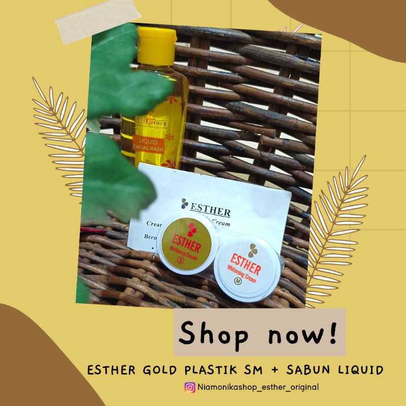 Jual CREAM ESTHER WHITENING (LIQUID/SERUM) | Shopee Indonesia