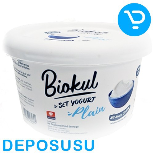 Jual BIOKUL SET YOGURT 500 & 1000 gr Plain No Sugar Biang Yogurt ...