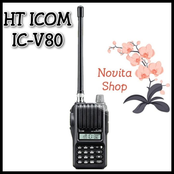 Jual Ht Icom Ic V80 / Ht Icom V 80 / Ht Icom Ic-V80 Original 100% Baru ...