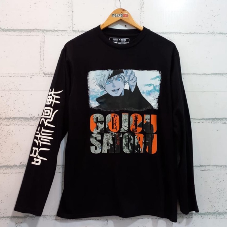 Jual Longsleeve Jujutsu Kaisen Gojo Satoru Prodigy | Shopee Indonesia