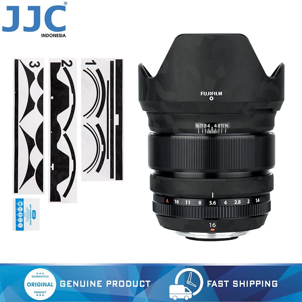 Jual Protective Skin Shadow Black For FUJIFILM XF 16mm f/1.4 R WR Lens ...