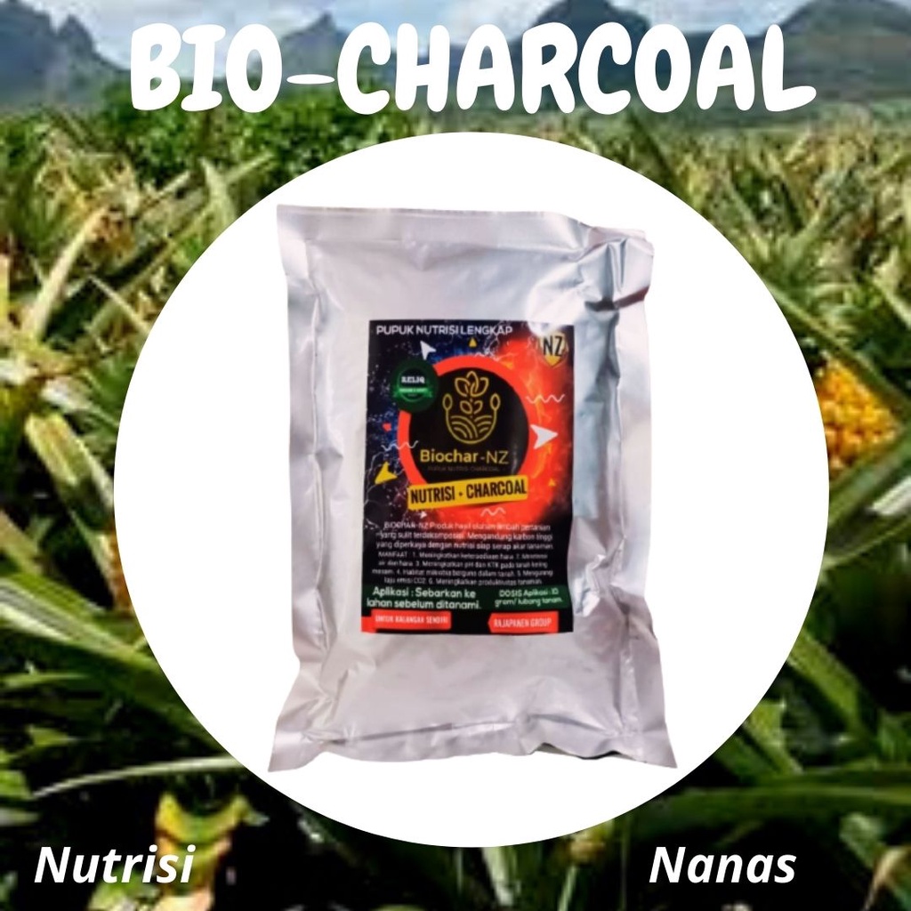 Jual Pupuk Nanas Madu Pembesar Madu, Pupuk Biochar-NZ Nutrisi Charcoal ...