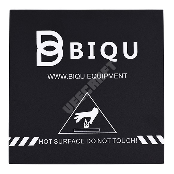 Jual Build Plate Tape BIQU / Heat Bed Sticker 200mm x 200mm Black ...