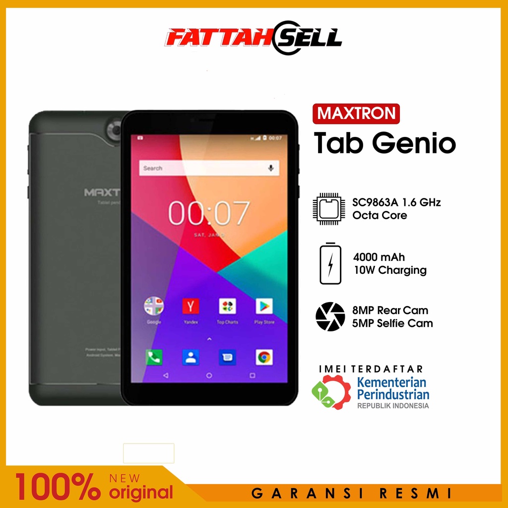 Jual Maxtron Genio Smart Tab 3/32GB - Garansi Resmi | Shopee Indonesia