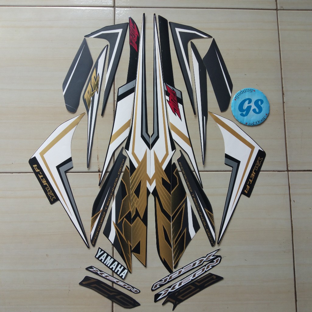 Jual sticker/striping sticker motor yamaha Xeon RC 2014 | Shopee Indonesia