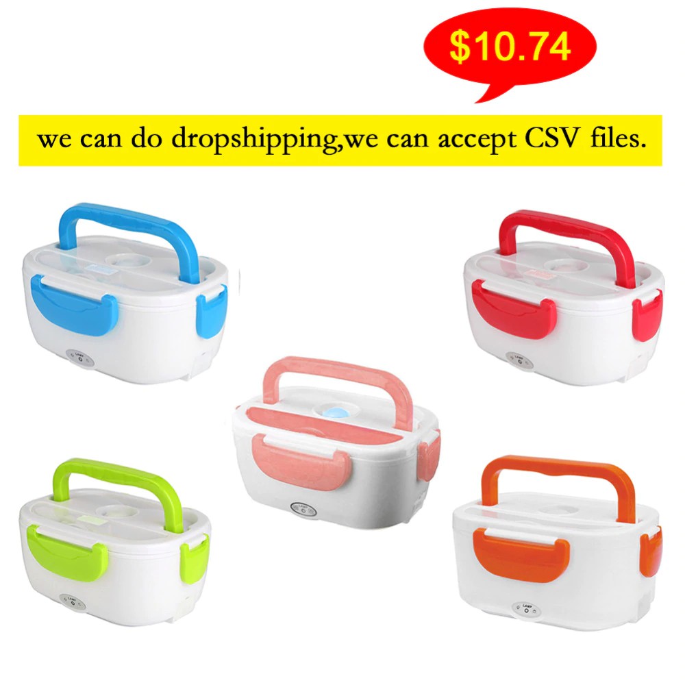 Jual Jual 220V/110V Lunch Box Food Container Portable Electric Heating ...