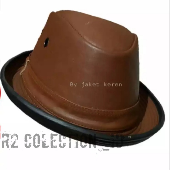 Jual Topi Fedora asli kulit Panama Koboi/Koboy Tompi Dewasa Pria Dan ...