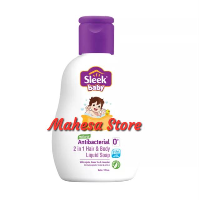 Jual SLEEK BABY 2in1 Hair & Body 120ml | Shopee Indonesia