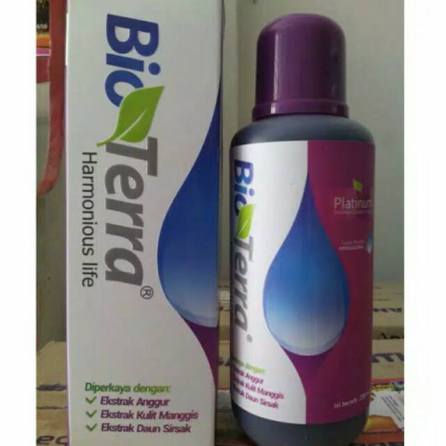 Jual Bioterra Bio Terra Biotera Bio Tera Platinum Obat Kanker Original ...