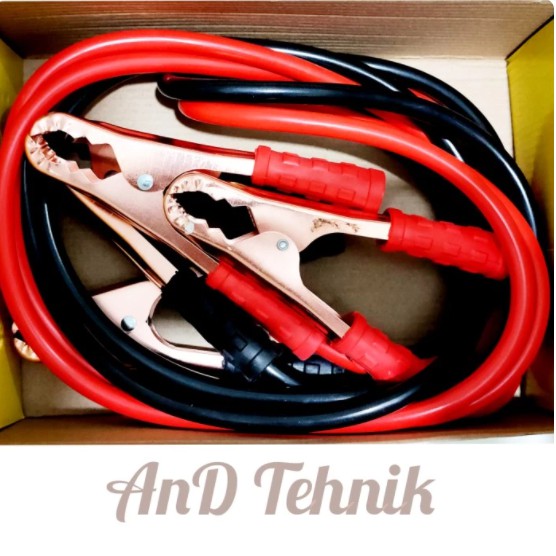 Jual Kabel Jumper Aki Mobil 600 Amper Kabel ACCU BOOSTER CABLE | Shopee ...