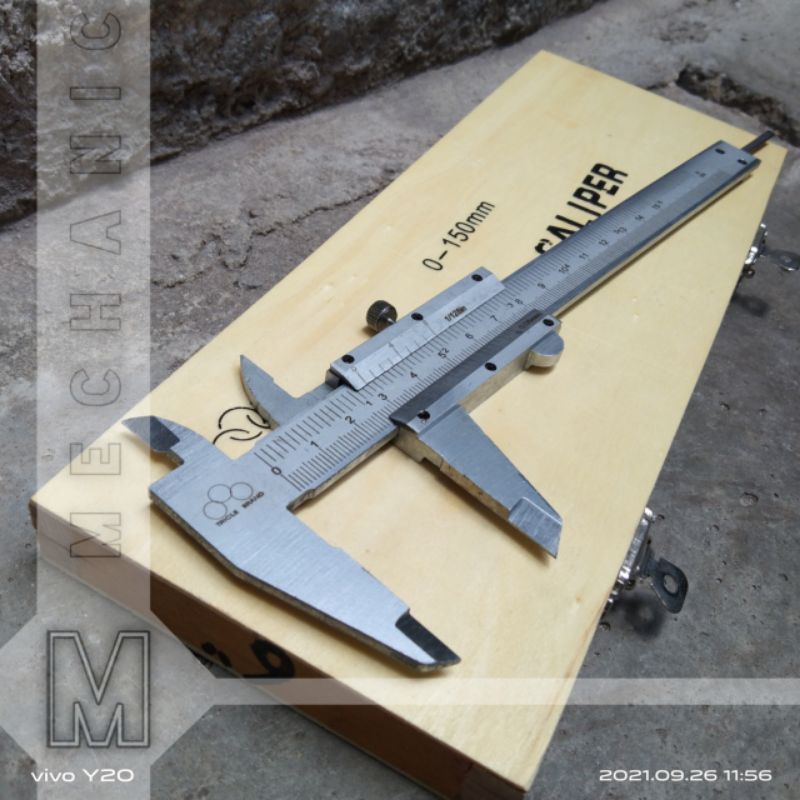 Jual sigmat Vernier Caliper 6 Inch 150 mm Sigmat Jangka sorong manual 6 inch | Shopee Indonesia