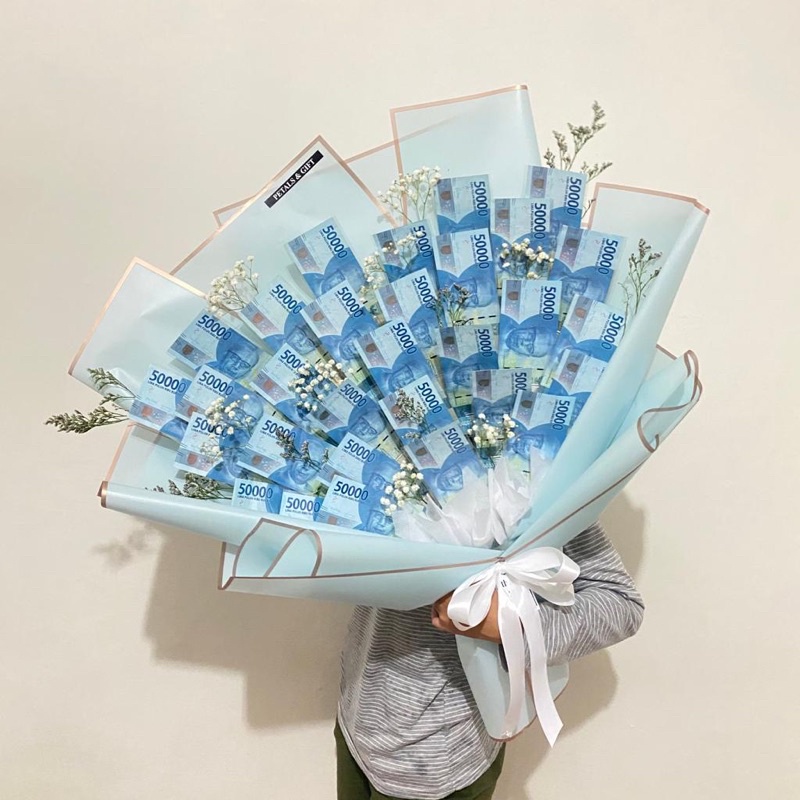 Jual Money Bouquet 40 lembar pecahan 50 rb | Shopee Indonesia