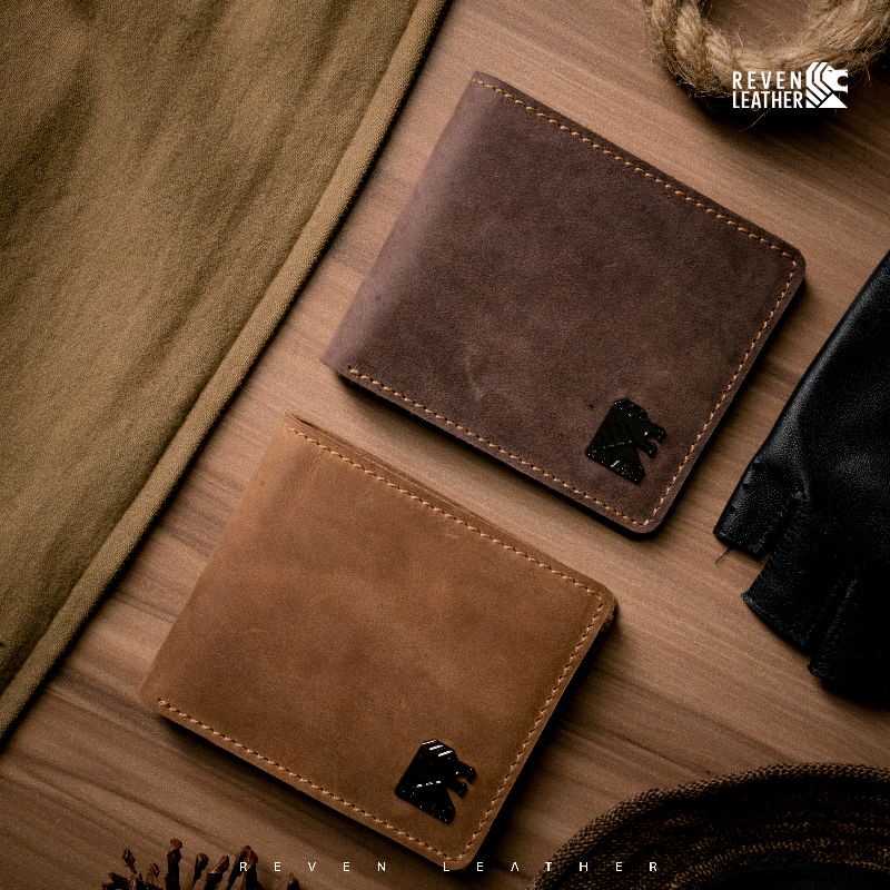 Jual Reven Leather Arjuna Wallet- Dompet Pendek Lipat Pria Kulit Sapi ...